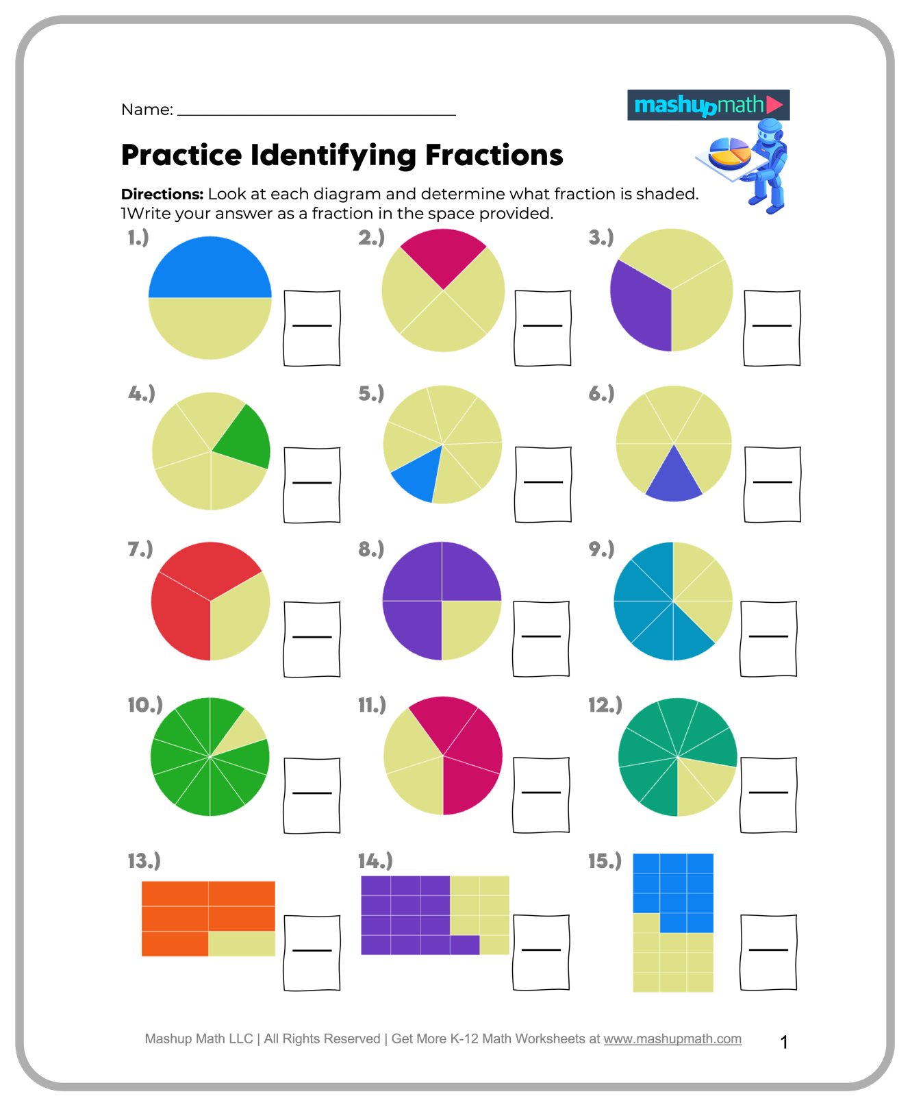 Printable 4th Grade Math Worksheets - Smart Worksheets UK